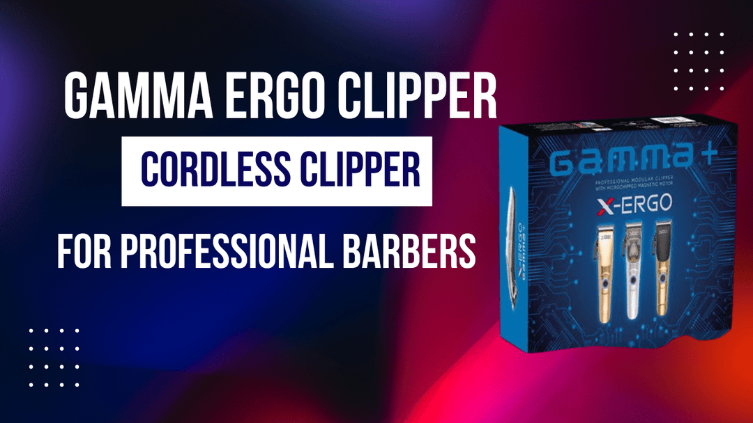 Gamma Ergo Clipper: The Ultimate Cordless Clipper for Professional Bar ...