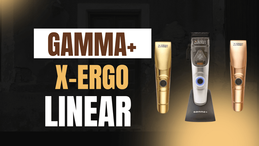 Gamma X-Ergo Linear Cordless Clipper: The Ultimate Professional Barber ...
