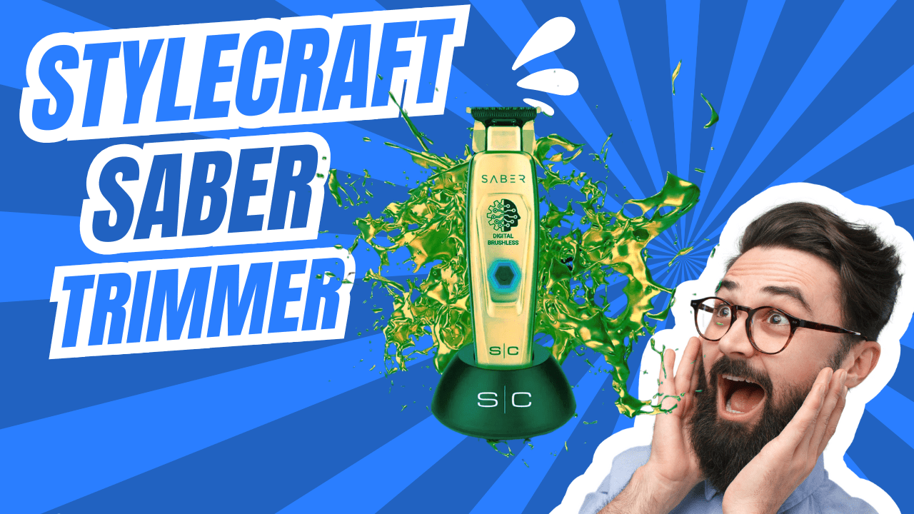 StyleCraft Saber Trimmer: The Ultimate Tool for Barbers and Stylists i ...