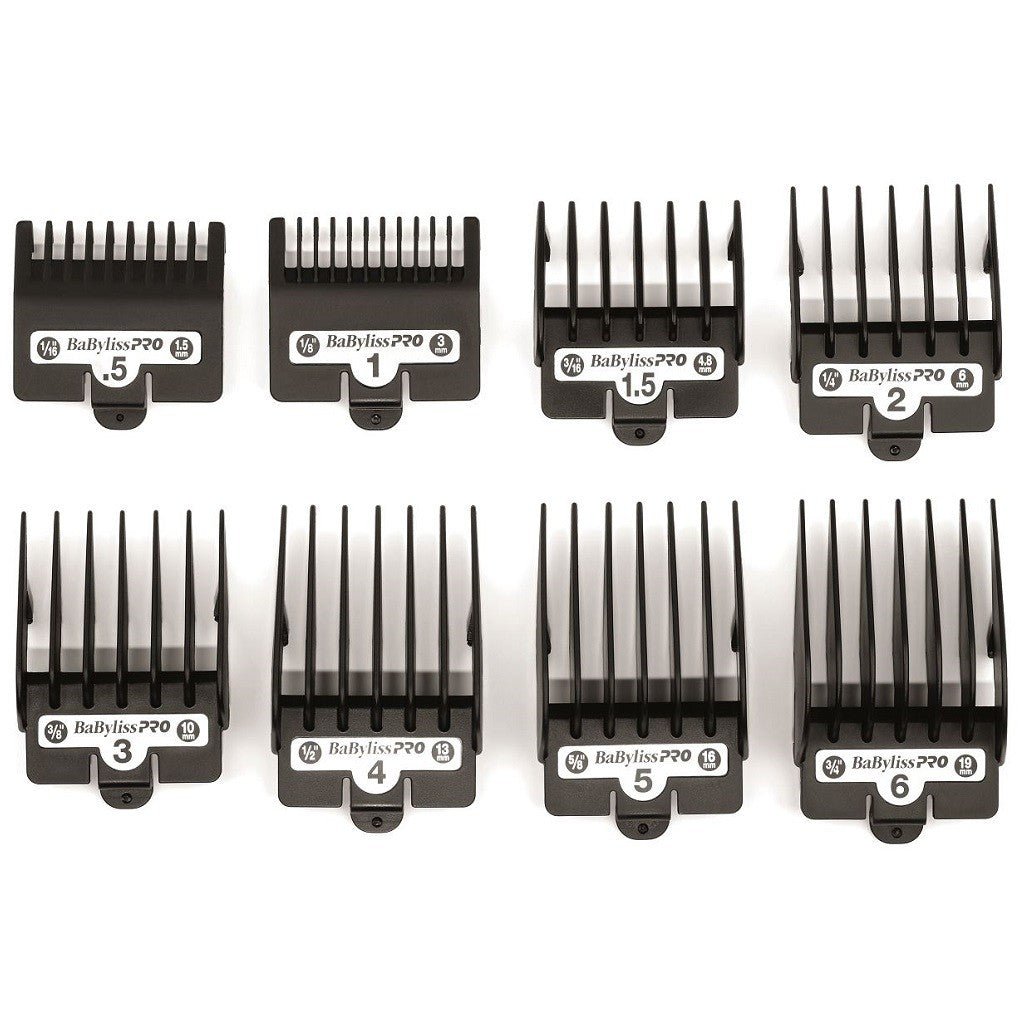 BABYLISS PRO ATTACHMENT COMB 8 PC SET – Modern Barber Supply
